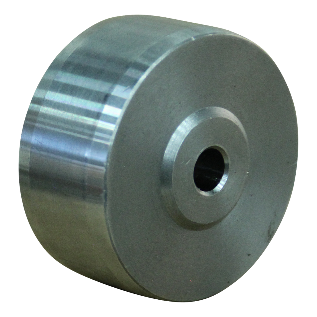 Gietijzeren wiel, 65mm diameter, gietijzeren loopvlak, glijlager ...