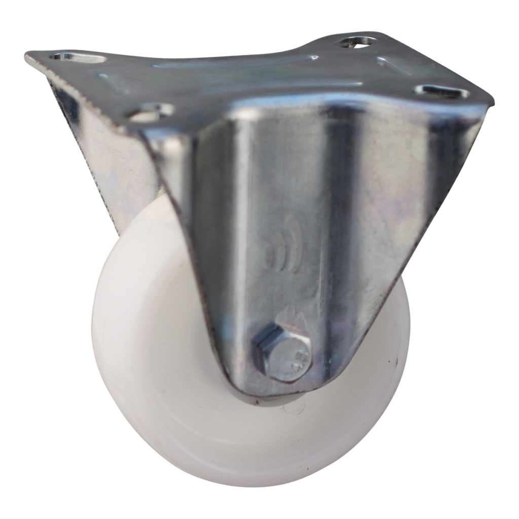 Stalen zwenkwiel, 80mm diameter, rollager - Rollers.nl